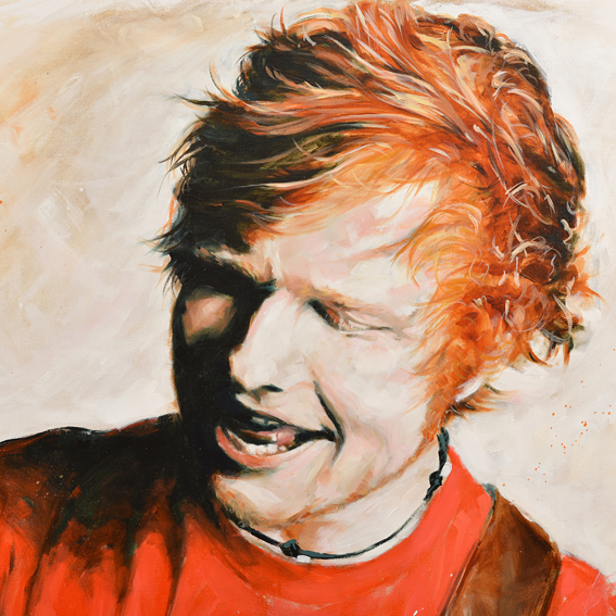 Ed Sheeran canvases and prints - Ben Askem